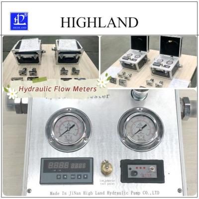 China Snow Car Hydraulic Flow Meters With Max Pressure 420 Bar Removable for sale
