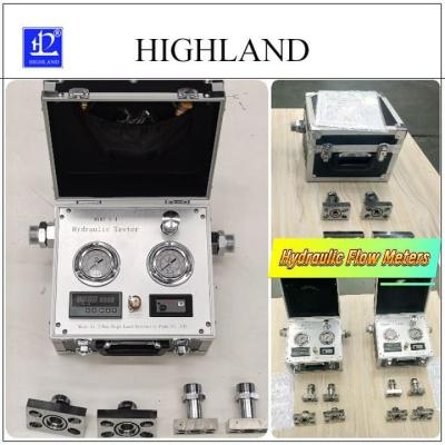 China Snow Car Hydraulic Flow Meters With Max Pressure 420 Bar Removable for sale