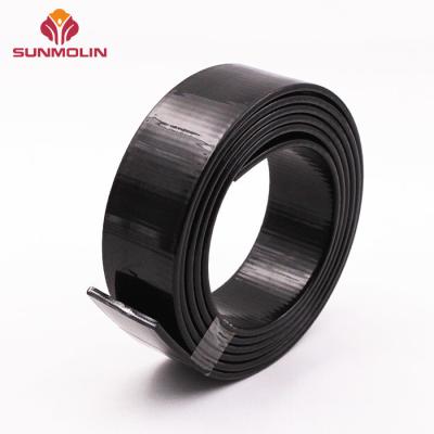 China 26mm wide  black waterproof TPU coated nylon webbing for sale