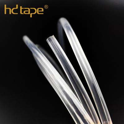 China Eco-friendly bold colored shining TPU plastic elastic cord for bra strap for sale