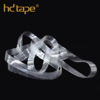China SGS eco-friendly clear transparent TPU elastic framilon tape for sewing for sale