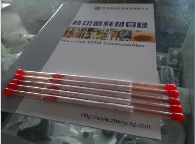 China copper tube for drilling EDM / 0.25*200 L /   20pcs/tube for sale