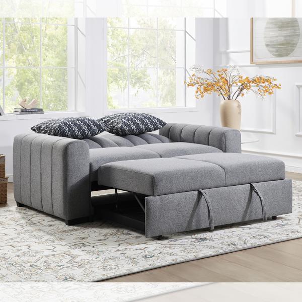 Quality Full Size Convertible Sleeper Sofa Bed, Comfortable Pull-Out Bed with Adjustable for sale