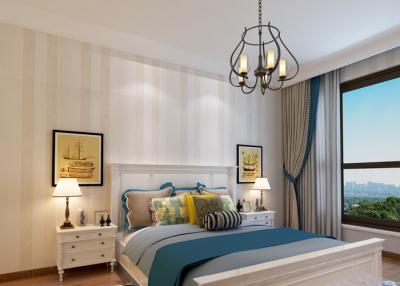 China Household Office Hotel Modern Removable Wallpaper With Simple Stripes Pattern for sale