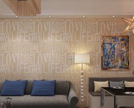 China Yellow Contemporary Floral Wallpaper , Modern Wallpaper For Bedrooms for sale