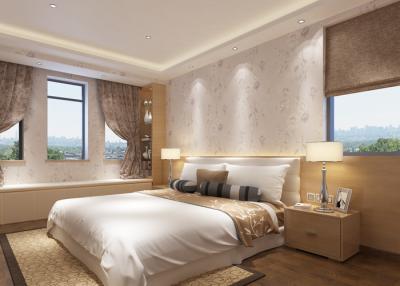 China Removable Country Style Wallpaper Embossed Floral Pattern For Sofa Backdrop for sale