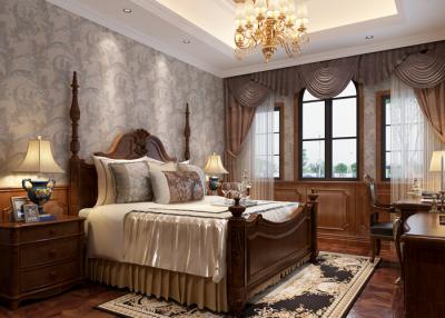 China Warm Light Pink Rustic Embossed Wallpaper With Floral Pattern For Home Interior for sale
