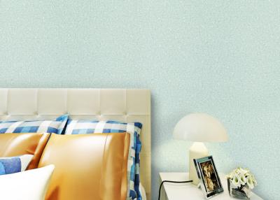 China Green Solid Color Removable Wallpaper , Living Room Kids Modern Wallpaper for sale