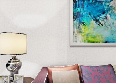 China TV Background Contemporary Wall Coverings Grey Modern Office Wallpaper Plain Colour for sale