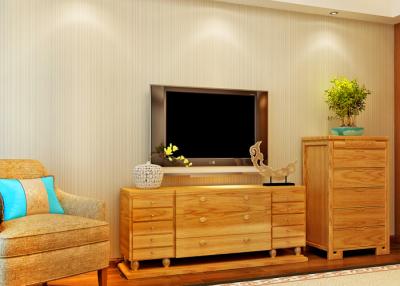 China OEM Elegant House Decoration Wallpaper / Luxury Non Woven Wallcovering Plain Color for sale