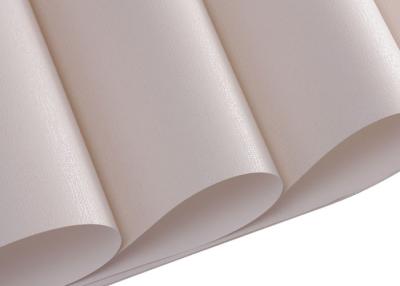 China Creamy White Simple Style Non Woven Wallpaper Tear - resistant Modern Wall Covering for sale
