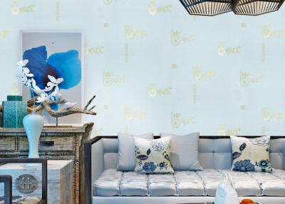 China Soundproof Non Woven Wallpaper Interior Decorating Wallpaper For Home for sale