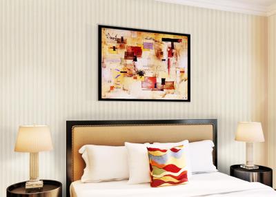 China Beige Modern Striped Wallpaper Home Decorating Wallpaper Mould - Proof for sale