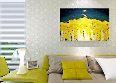 China Bronzing Contemporary Wall Coverings / Modern Office Wallpaper 0.685*8.23M for sale