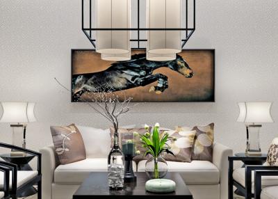 China Geometrical Silver Pattern Contemporary Wall Coverings For Saloon Room for sale