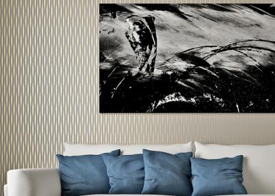 China Nonwoven Eco friendly modern wallpaper living room Lounge room Wet embossed for sale
