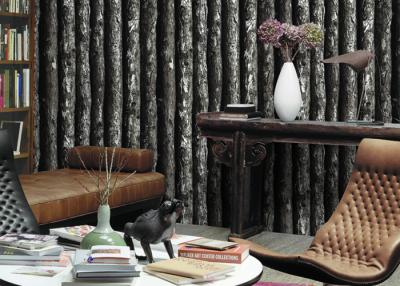 China Embossed Tree Pattern 3D Home Wallpaper , Chinese Style 3d wallpaper for walls for sale