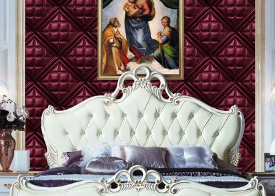 China Concise European Style vinyl removable wallpaper For Background , OEM Service for sale