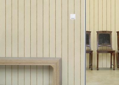 China 0.53*10M / Roll embossed vinyl wallpaper with Vertical Stripes Pattern For Living room for sale