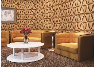 China Eco - Friendly Geometric PVC Modern Removable Wallpaper With 3D Effect for sale