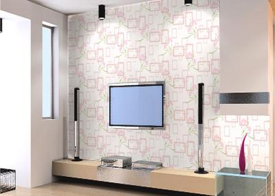 China Modern Beautiful Flower Non Woven Wallcovering For Entertainment / Household for sale