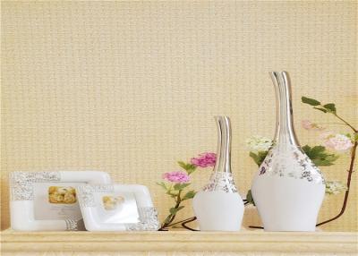 China Non Pasted Plaid Soundproof Nude Decorative Wallpaper / Removable Wall Paper for sale