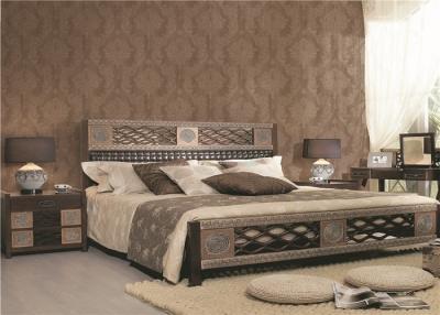 China Beige / Red / Yellow Soundproof Modern Removable Wallpaper For Living Room for sale