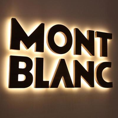 Cina Segno retroilluminato metallo per lampada a lettera in alluminio a LED 3D personalizzata in vendita