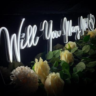 Cina Infissi a neon personalizzati illuminano le lettere per la festa di nozze in vendita