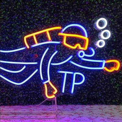Cina Segno di neon personalizzato nel tè Temperatura del colore verde CCT OEM Drop Shipping Decorazione di festa in vendita