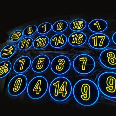 Cina Logo del negozio personalizzato Nome cartellone al neon Lettere all' esterno Dimensione personalizzata LED cartellone a neon in vendita
