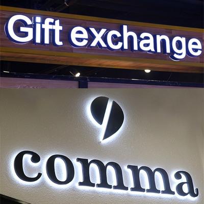 Cina Pubblicità Voltaggio di ingresso 12V Led Illuminato Segno Logo personalizzato Segno lettera retroilluminato Segno 3D Lettere LED Segno luce in vendita