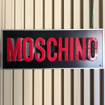 Cina Pubblicità acrilica 3D Led caratteri luminosi in plastica per il logo frontlit Word Sign in vendita