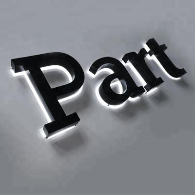 Cina Home 3D LED Letter Sign Board con canale di illuminazione inversa e disegno di materiale acrilico in vendita
