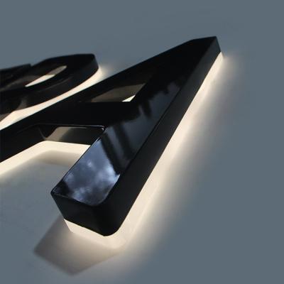 Cina Home 3D LED Letter Sign Board con canale di illuminazione inversa e disegno di materiale acrilico in vendita