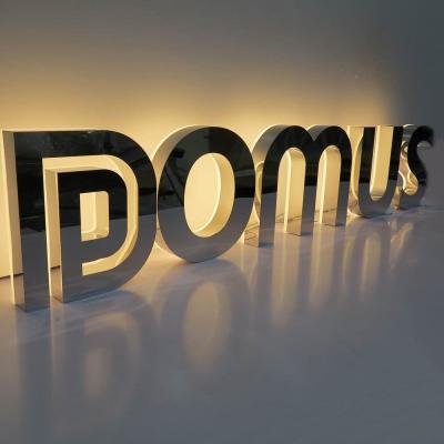 Cina Snow Modern Simplicity 3D LED Illuminated Letter Sign per stazioni degli autobus Adapter di alimentazione in vendita