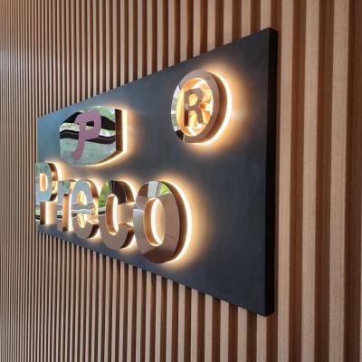 Cina Snow Modern Simplicity 3D LED Illuminated Letter Sign per stazioni degli autobus Adapter di alimentazione in vendita