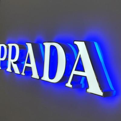 中国 80 Ra カラーレンダリング インデックス 室内・室外用 3D アクリル ビジネス ロゴ サイン 販売のため