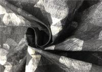 China Close - Fitting Custom Printed Clothing Fabric With Exquisite Printed Pattern for sale