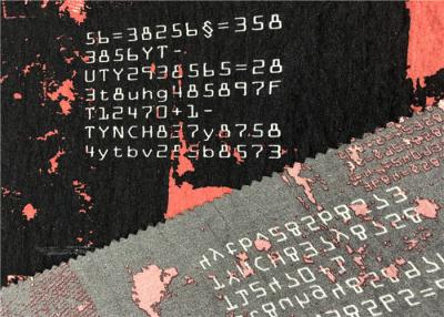 Cina Solidità di colore acceso stabile stampata personale del tessuto del modello di codice per l'indumento di svago in vendita