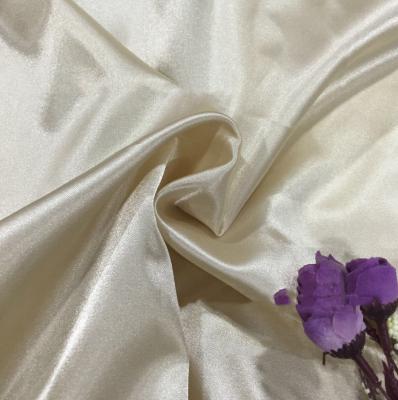 Cina resilienza eccellente del tessuto del raso dell'elastam 98%P di buon assorbimento chiffon dell'umidità in vendita