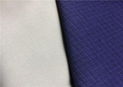 Cina Legame impermeabile della membrana del tessuto elastico eccellente cationico di Ripstop in blu scuro in vendita