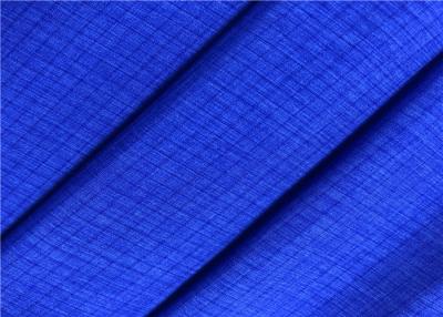Cina Legame impermeabile della membrana del tessuto elastico eccellente cationico di Ripstop in blu scuro in vendita