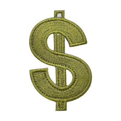 中国 MerrowのボーダーEcoの友好的なパッチの注文のドルの刺繍パッチの鉄 販売のため
