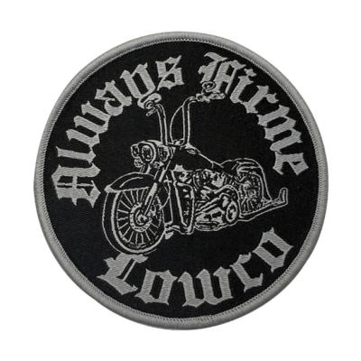 China Motorcycle Club Custom naai opstrijkbare patches voor decoratieve kledingpatches voor jas Te koop