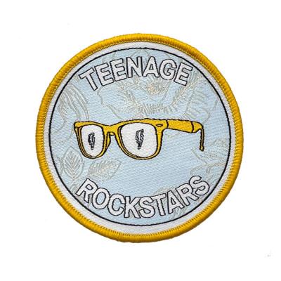 China Uniform Geweven Doek Badges Eco-vriendelijke Custom Coat Doek Naam Patches Te koop