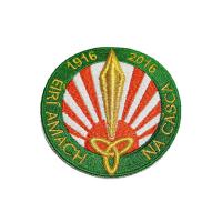 China Custom Merrow Border Embroidered Patch for Boy Scout Uniform Iron On 2 to 4 Day Sample for sale