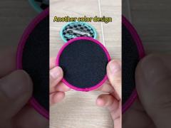 Custom Sample Style Embroidered Letter Patches Embroidery Border Iron On Backing Woven Patches