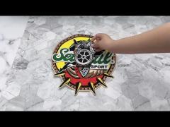 Nature Brand Patches Sew On Iron On Embroidered Patches For Clothes Merrowed Border Woven Patches