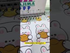 OEM Custom Iron On Embroidery Patch Merrow Border Letter Patch